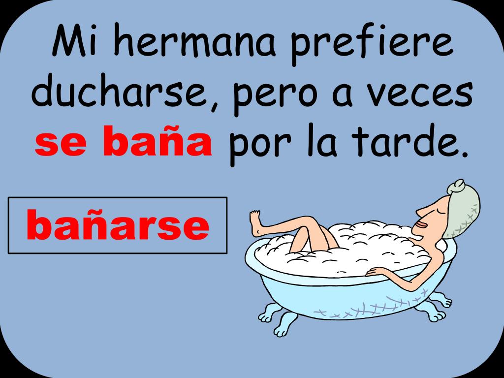 PPT - Español 2 – Lección 7 El vocabulario Los Verbos Reflexivos ...