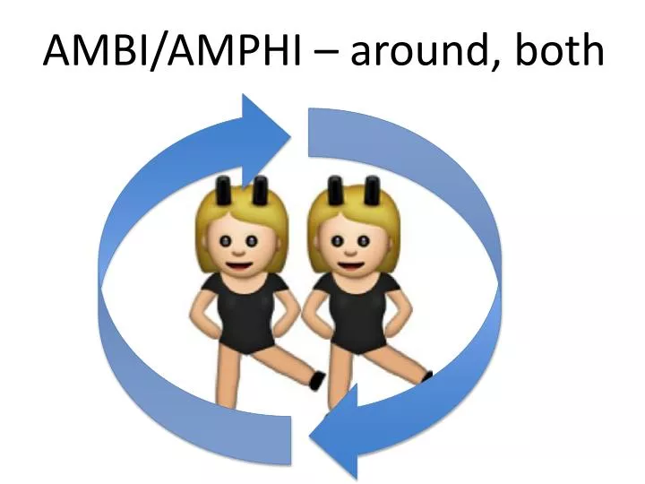 PPT - AMBI/AMPHI – around, both PowerPoint Presentation, free download ...