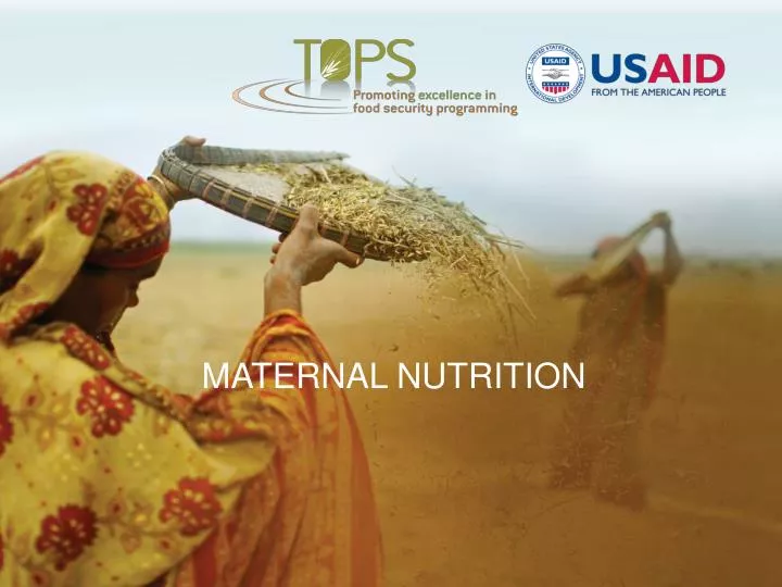PPT - MATERNAL NUTRITION PowerPoint Presentation, free download - ID ...