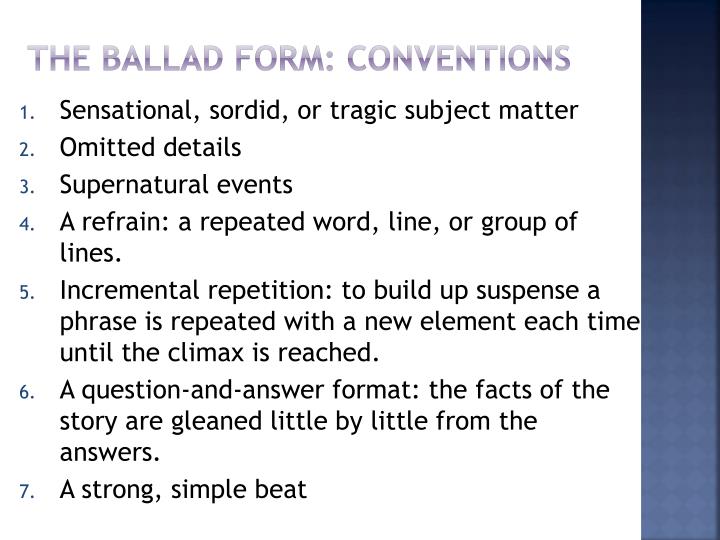PPT - Chapter 2 The Middle ages; the ballad PowerPoint Presentation ...