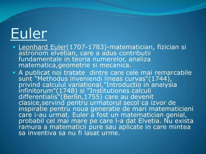 PPT - Matematicieni celebri PowerPoint Presentation - ID:2430838