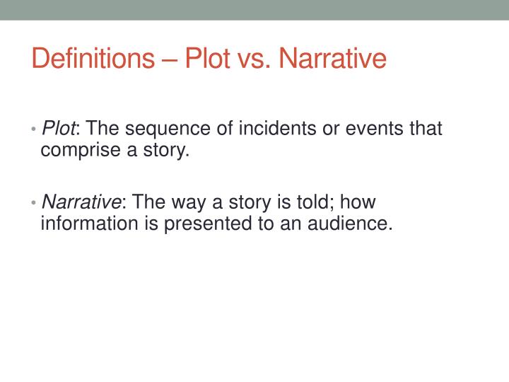 PPT - Media conventions: Narrative PowerPoint Presentation - ID:2430972