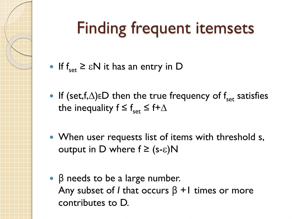 PPT - Frequent Pattern Mining in Data Streams PowerPoint Presentation ... PPT - Frequent Pattern Mining in Data Streams PowerPoint Presentation ...