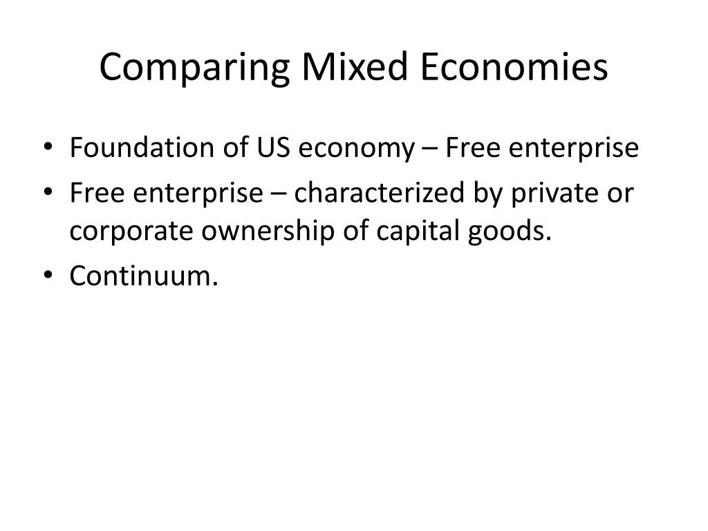 PPT - Modern Economies & The US Economy PowerPoint Presentation - ID ...