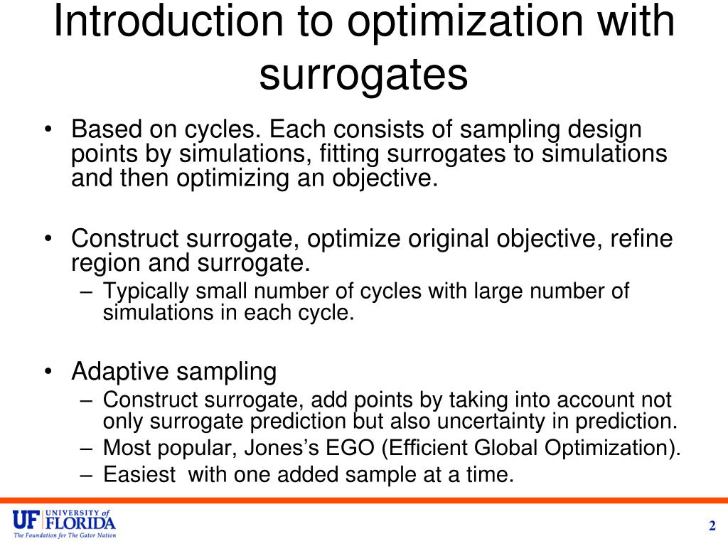 PPT - Including Uncertainty Models for Surrogate-based Global ... PPT - Including Uncertainty Models for Surrogate-based Global ...
