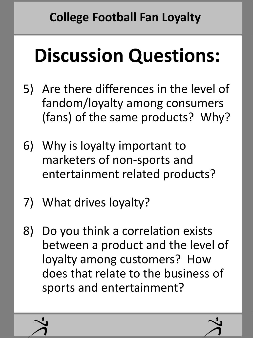 PPT - College Football Fan Loyalty PowerPoint Presentation, free ...