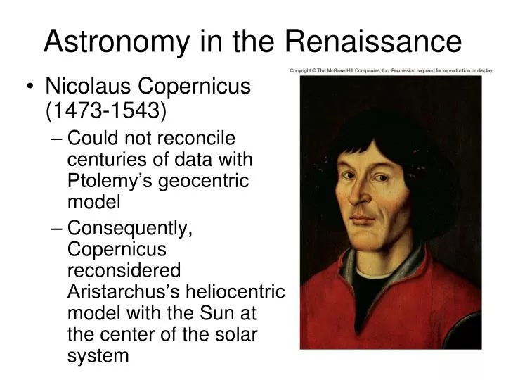 PPT - Astronomy in the Renaissance PowerPoint Presentation, free ...