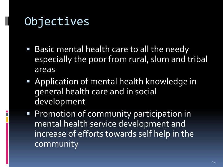 PPT - COMMUNITY MENTAL HEALTH NURSING PowerPoint Presentation - ID:2433125