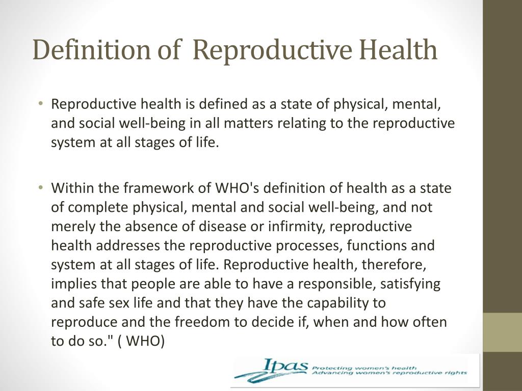 PPT - Definition of Reproductive Health PowerPoint Presentation, free ... PPT - Definition of Reproductive Health PowerPoint Presentation, free ...