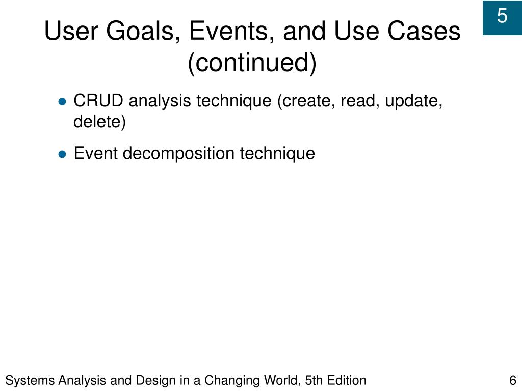 PPT - Systems Analysis and Design in a Changing World, Fifth Edition ...
