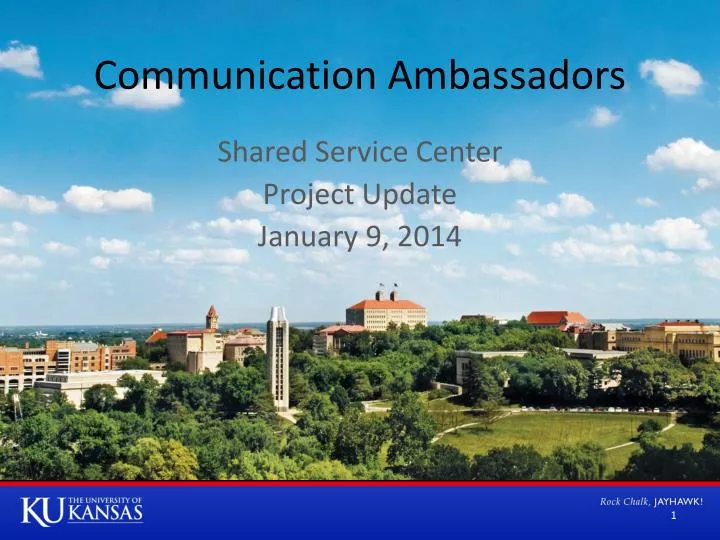 PPT - Communication Ambassadors PowerPoint Presentation, free download ...