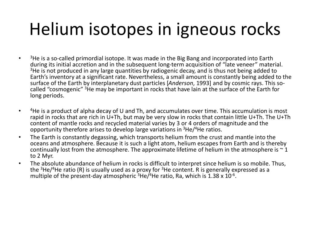 PPT - DCO Summer School: He isotopes, diamonds and deep carbon isotopes ...