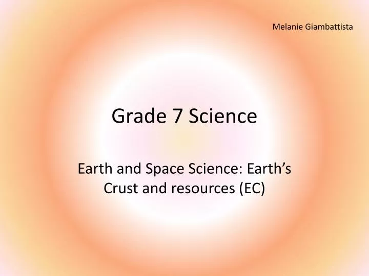 PPT - Grade 7 Science PowerPoint Presentation, free download - ID:2434726