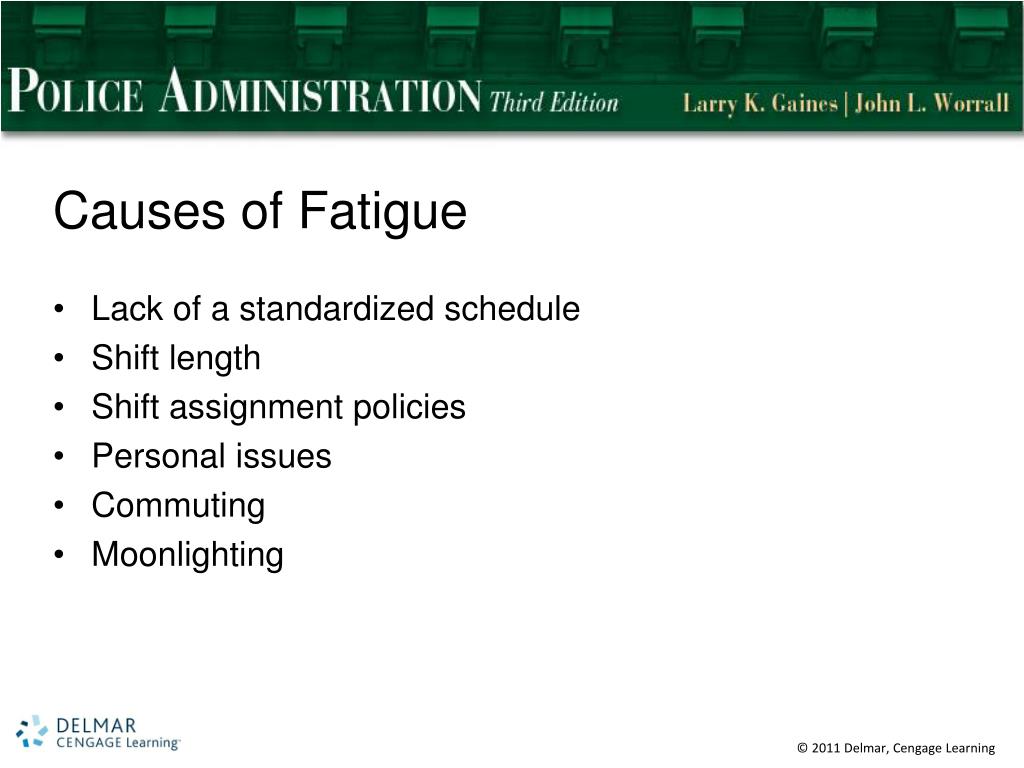 PPT - Part III People in the Police Organization PowerPoint ...