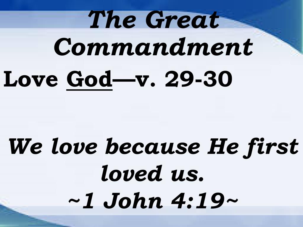 PPT - Living for God: Loving His People PowerPoint Presentation, free ...