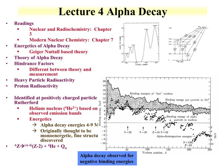 PPT - Meeting 1: Introduction, Nuclear Properties, Decay Kinetics ...