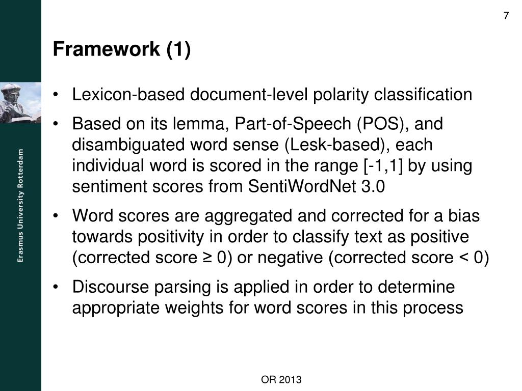 Ppt Exploiting Discourse Structure For Sentiment Analysis Of Text Powerpoint Presentation Id