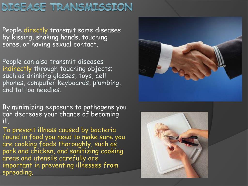 PPT - Biology 40.3 Disease Transmission and prevention PowerPoint ...