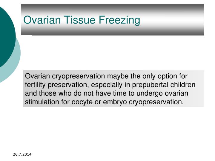 PPT - “POF” Premature Ovarian Failure “New Fronteries” PowerPoint ...