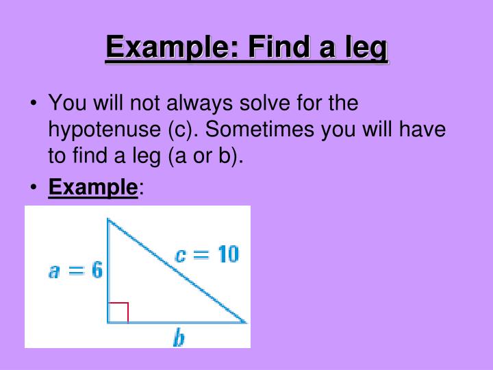 PPT - 4.9 Pythagorean Theorem PowerPoint Presentation - ID:2435965 PPT - 4.9 Pythagorean Theorem PowerPoint Presentation - ID:2435965