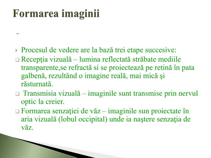 PPT - Organul vazului PowerPoint Presentation - ID:2436224