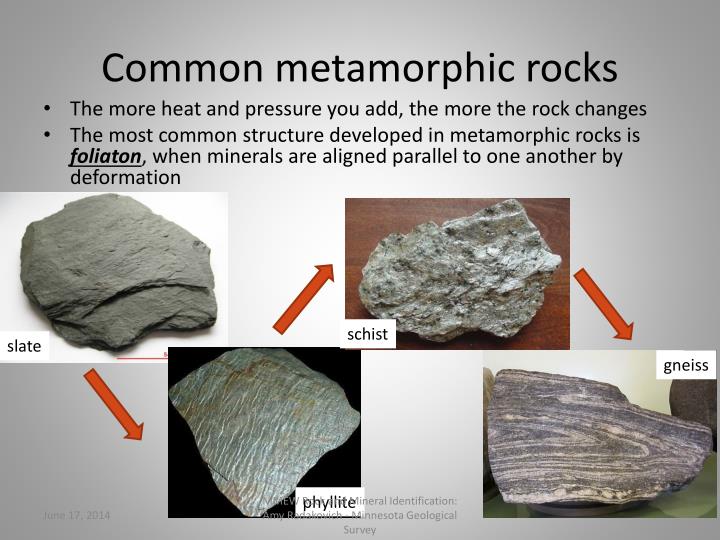 PPT - Mineral and Rock Identification PowerPoint Presentation - ID:2436567
