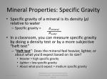 PPT - Mineral and Rock Identification PowerPoint Presentation - ID:2436567