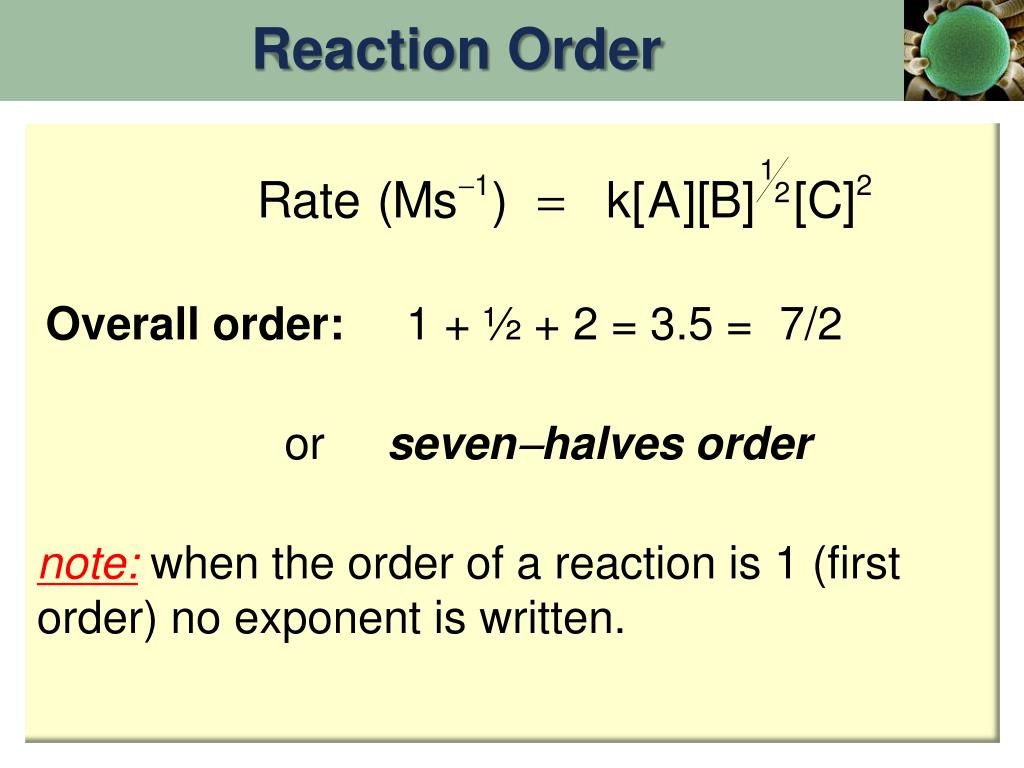 PPT - Chapter 15 Chemical Kinetics: The Rates of Chemical Reactions ...