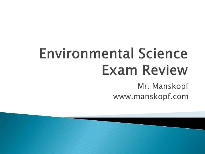 PPT - Environmental Science Exam Review PowerPoint Presentation, free ...