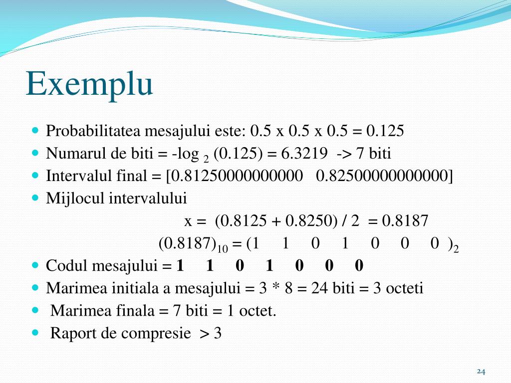 PPT - Transmisia datelor multimedia in retele de calculatoare Compresia ...
