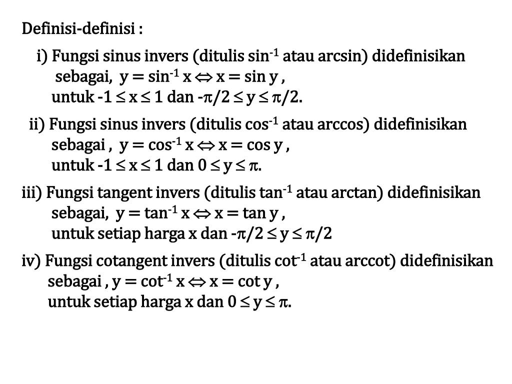 PPT - Hukum sinus Untuk membuktikan hukum sinus perhatikan Gambar 2.29 ...
