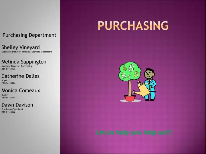 PPT - Purchasing PowerPoint Presentation, free download - ID:2438469