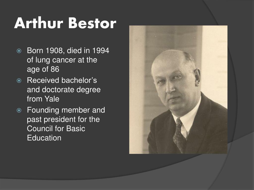 PPT - Francis Parker Maria Montessori Arthur Bestor PowerPoint ...