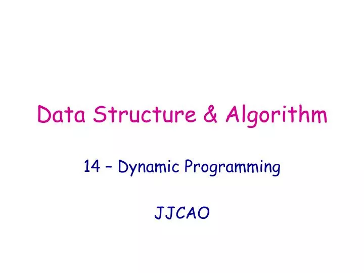 Ppt Data Structure And Algorithm Powerpoint Presentation Free Download Id2438725