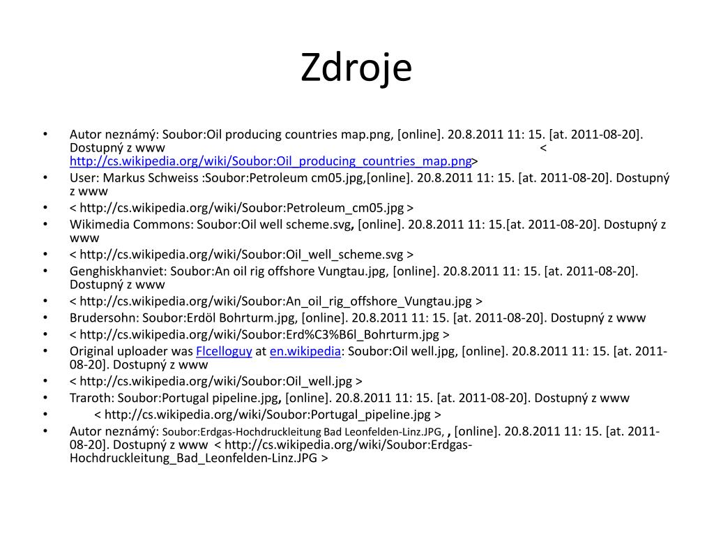 PPT - Vznik ropy a zemního plynu PowerPoint Presentation, free download ...