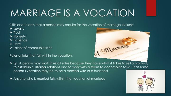 PPT - VOCATION PowerPoint Presentation - ID:2438967