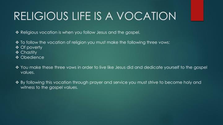 PPT - VOCATION PowerPoint Presentation - ID:2438967