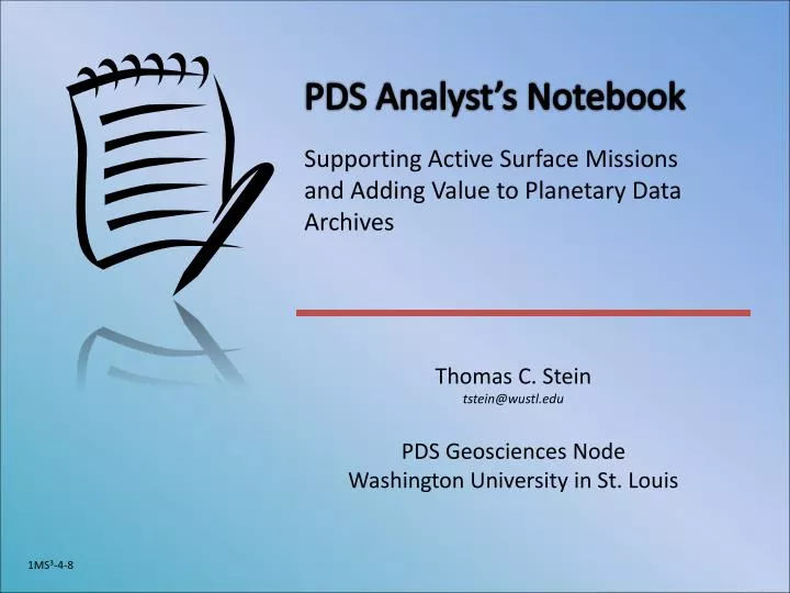 PPT - PDS Analyst’s Notebook PowerPoint Presentation, free download - ID:2438984