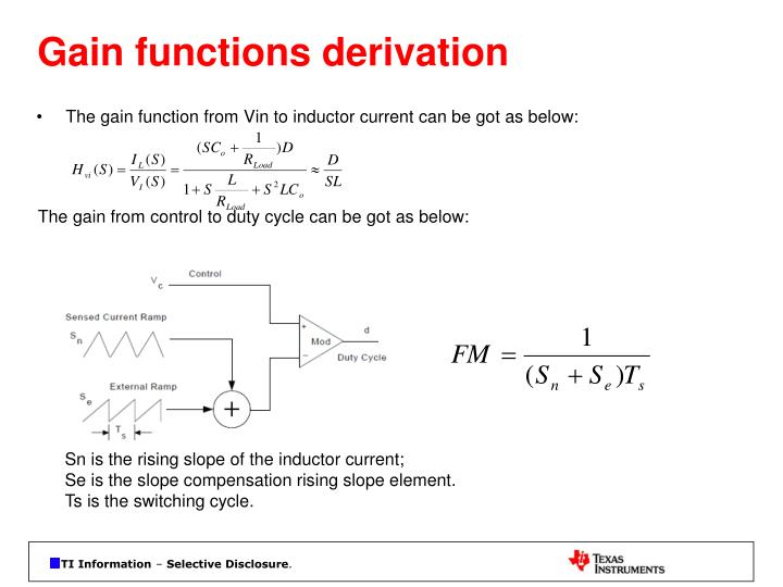 PPT - TPS65270 peak current mode loop compensation PowerPoint ...