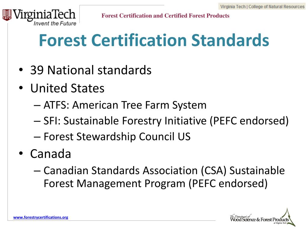 PPT - Forest Certification: Economic Impact of Certified Forest ...