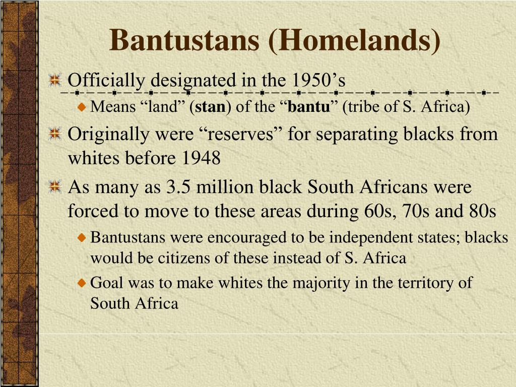 PPT - South Africa and Apartheid PowerPoint Presentation, free download ...