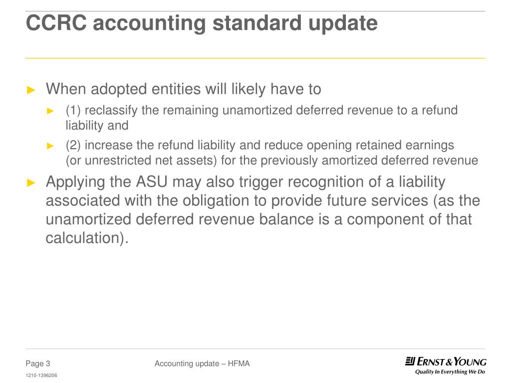 PPT - Accounting update Healthcare Financial Management Association ...