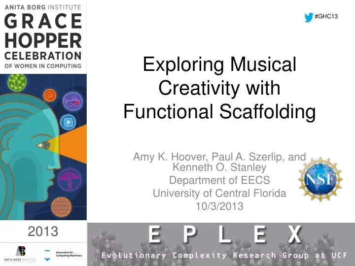 PPT - Exploring Musical Creativity with Functional Scaffolding ...