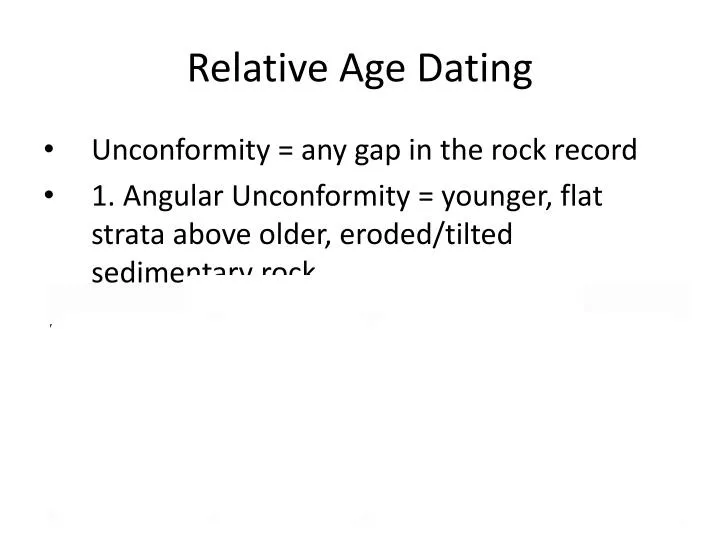 PPT - Relative Age Dating PowerPoint Presentation, free download - ID ...