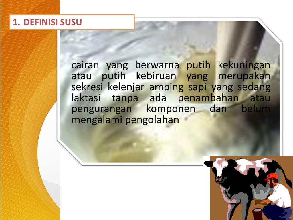 PPT - ILMU DAN TEKNOLOGI PENGOLAHAN SUSU PowerPoint Presentation, free ...