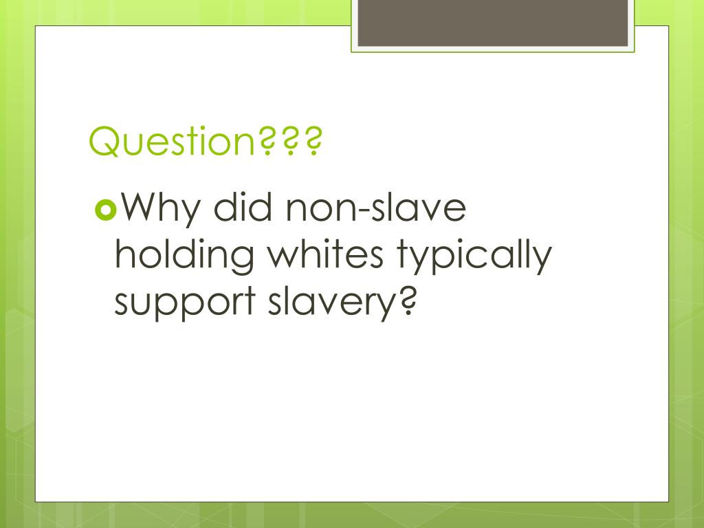 PPT - The Old South and Slavery, 1830-1860 PowerPoint Presentation ...