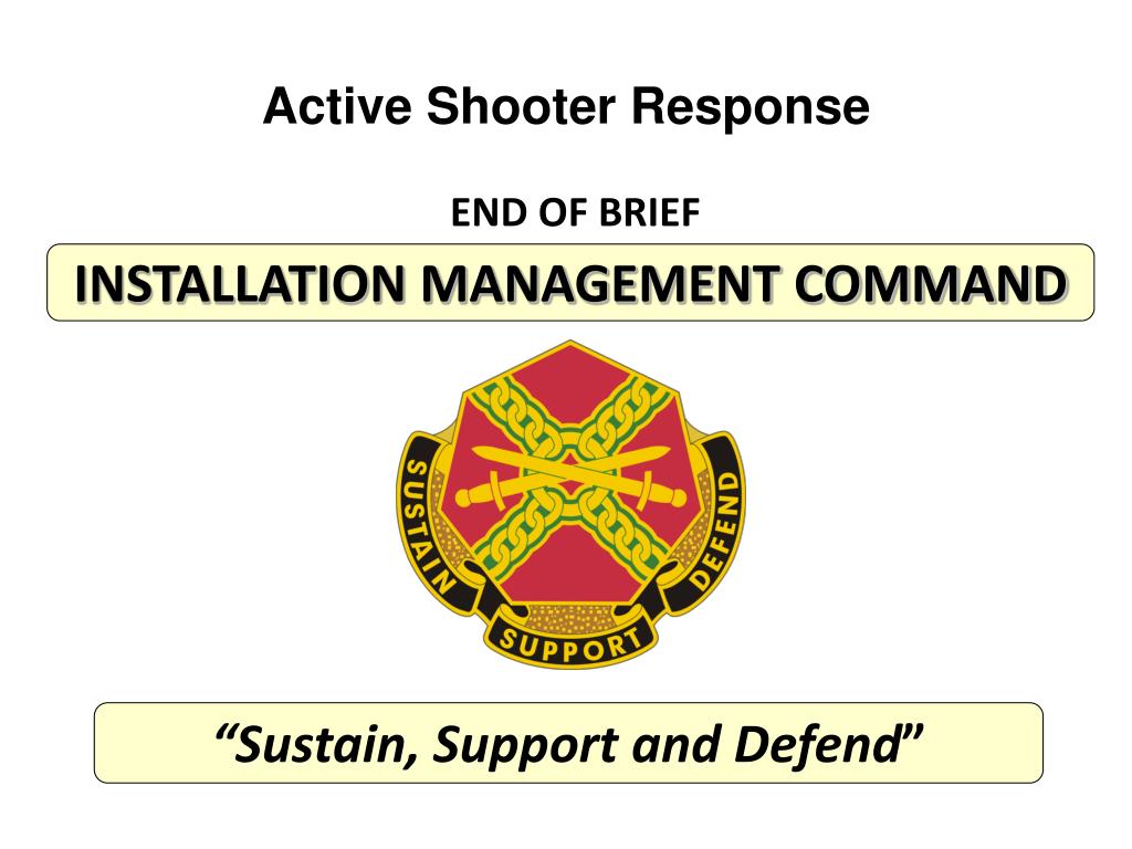 PPT - Active Shooter Incidents The Community Response Chief Joel ...