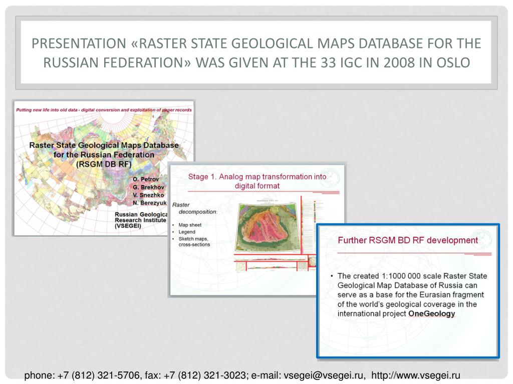PPT - Federal Agency of Mineral Resources of Russian Federation ...