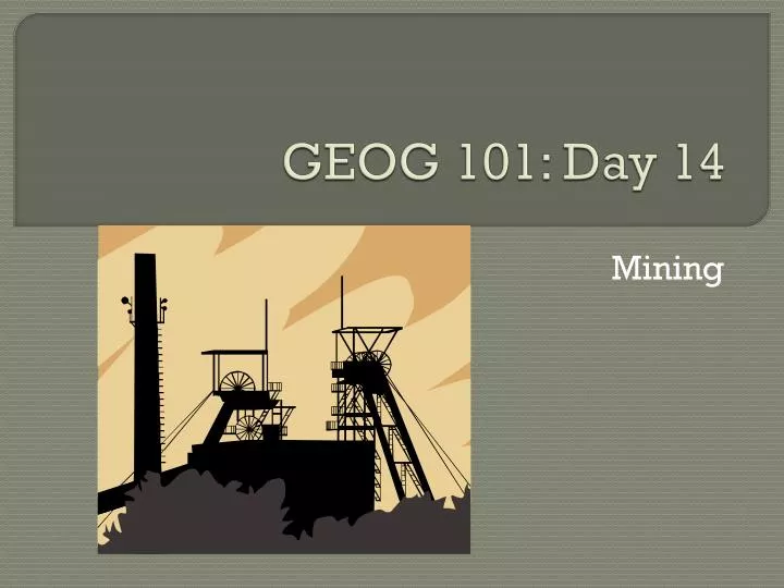 PPT - GEOG 101: Day 14 PowerPoint Presentation, free download - ID:2442511