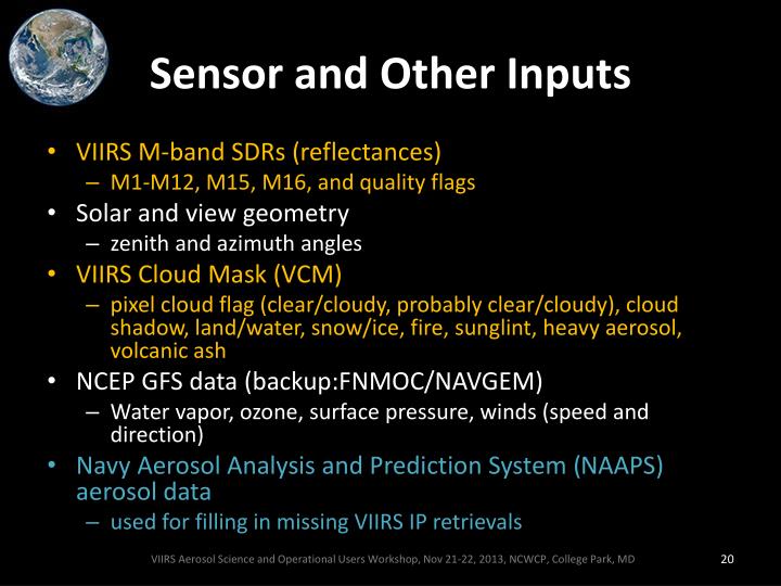 PPT - VIIRS Aerosol Optical Depth Algorithm and Products PowerPoint ...